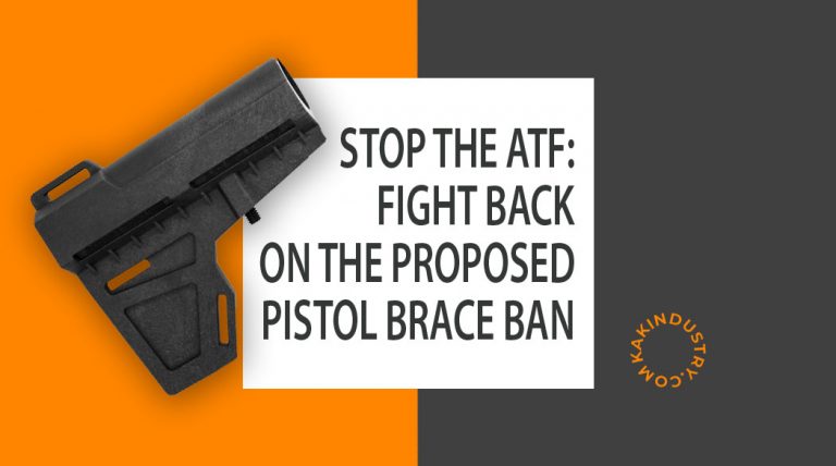 What is the ATF's Final Ruling: The Stabilizing Pistol Brace Ban