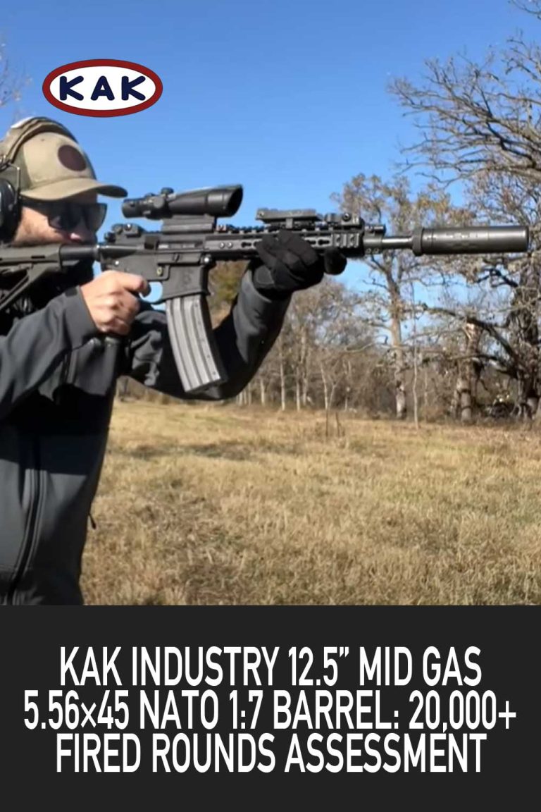 KAK Industry Mid Gas Barrel: 20,000+ Fired Rounds Assessment